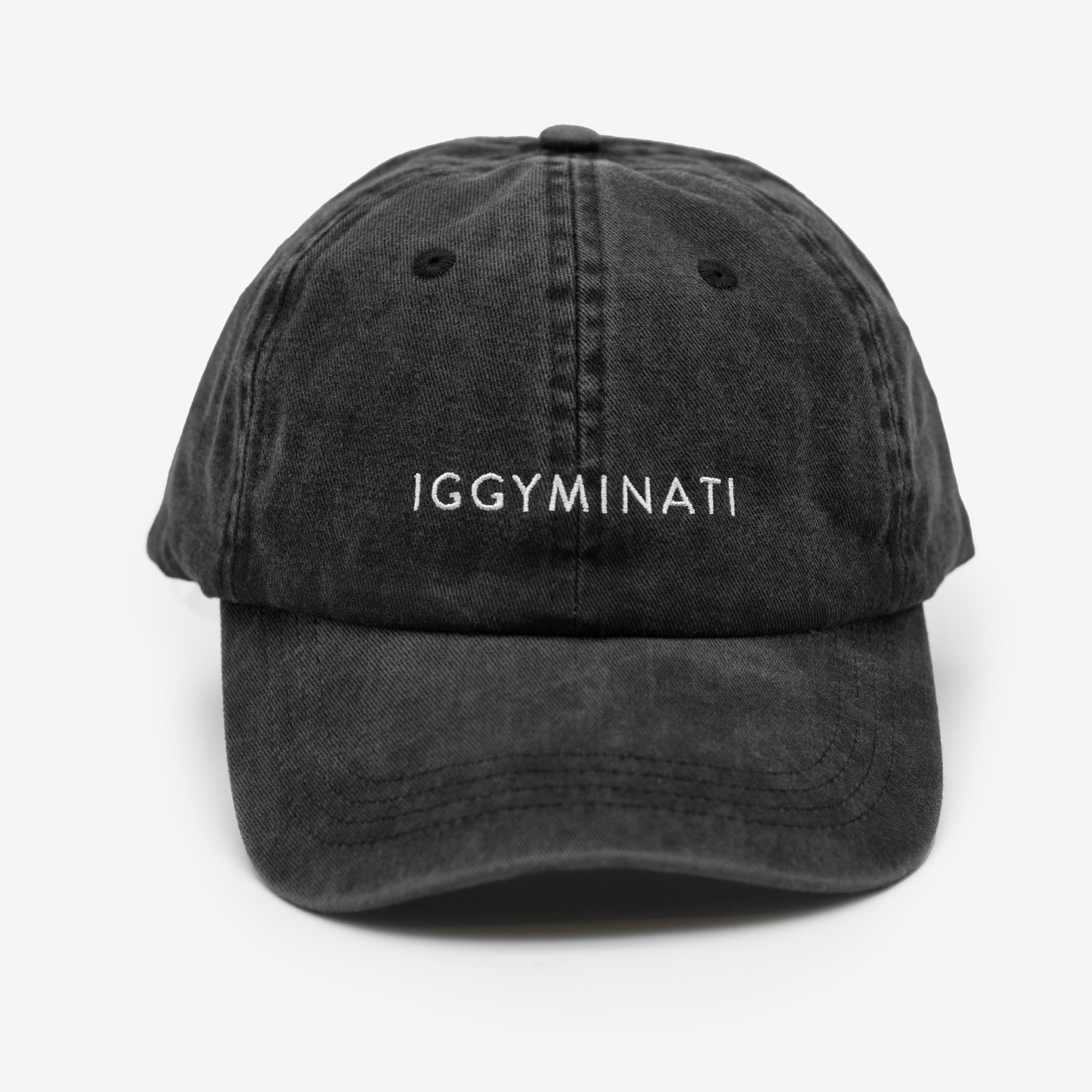 Cool Black Denim Cap - IGGYMINATI – Collar of Sweden