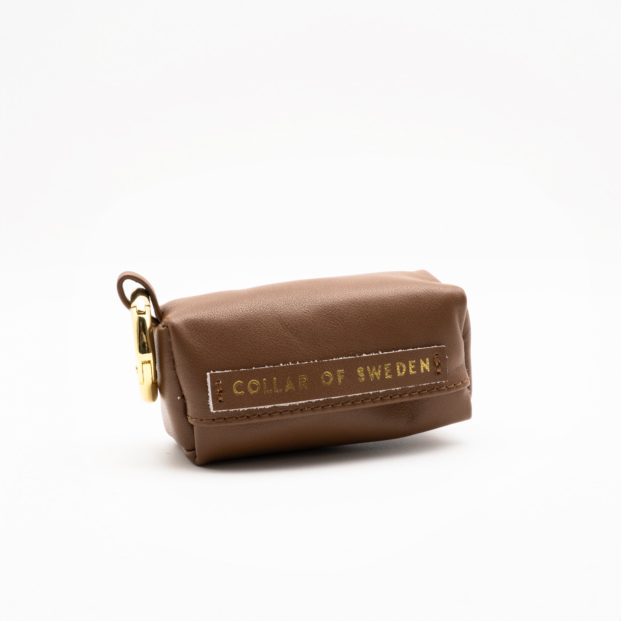 Mocha Brown Poop Bag Holder – Collar of Sweden
