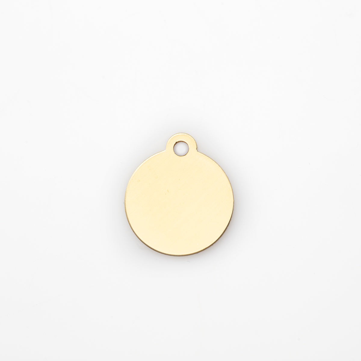 Engraved Premium Gold Circle Tag | Collar of Sweden